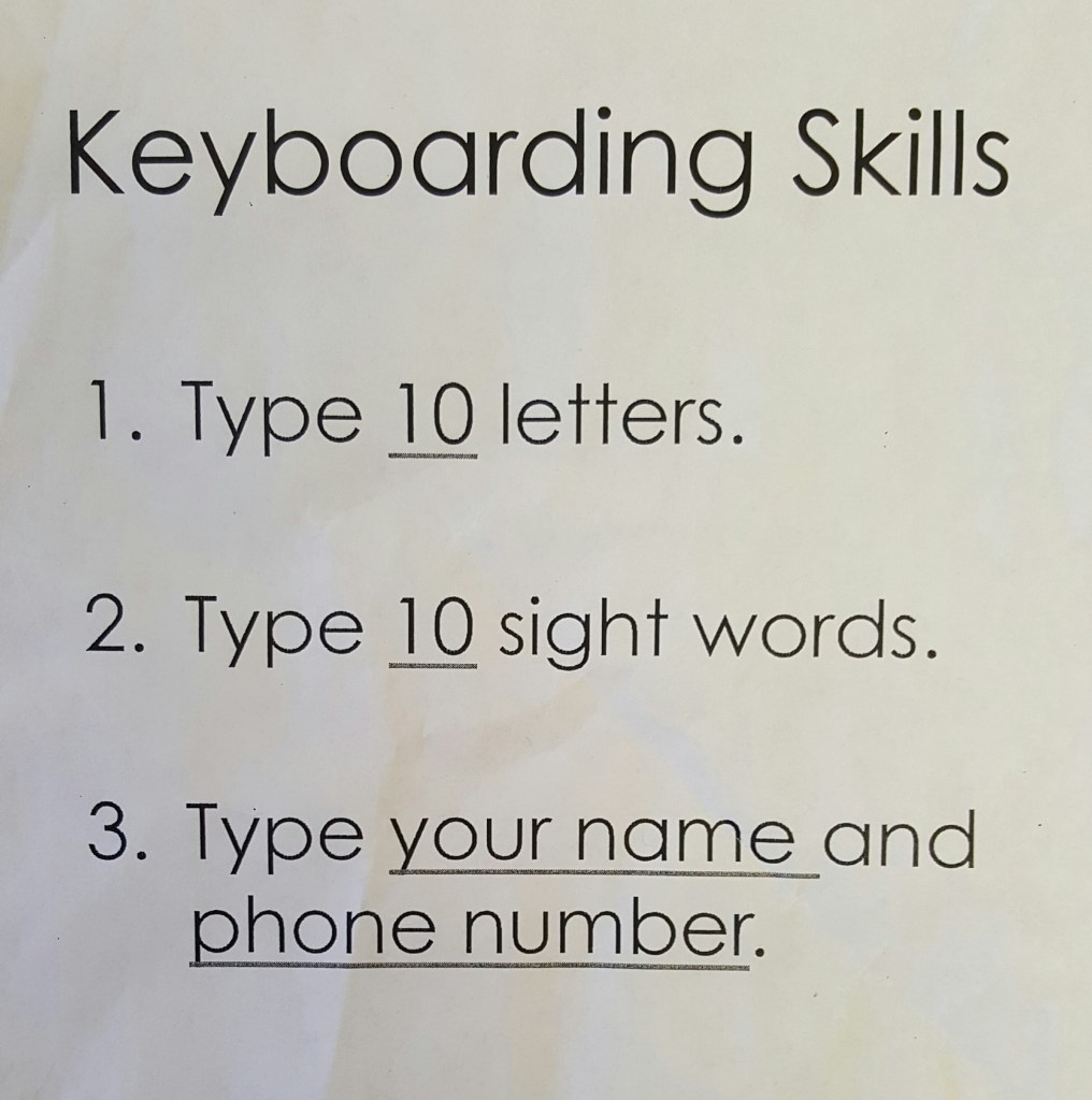 Keyboarding Skills – Everyday Teaching Autism Resources