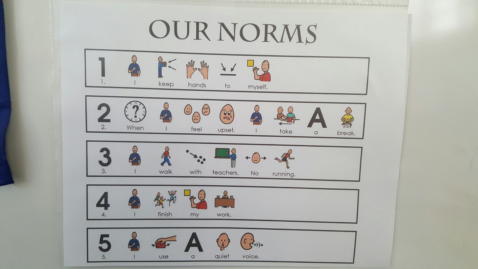 Autism Classroom Rules – Everyday Teaching Autism Resources