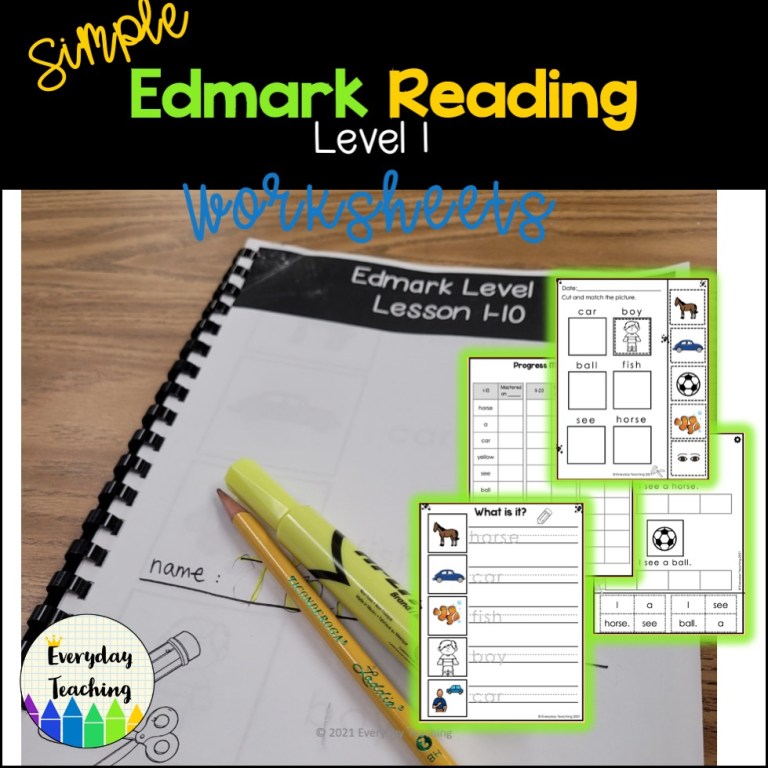 Edmark Reading Program – Everyday Teaching Autism Resources