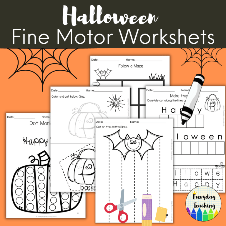 Autism Halloween Activity – Everyday Teaching Autism Resources
