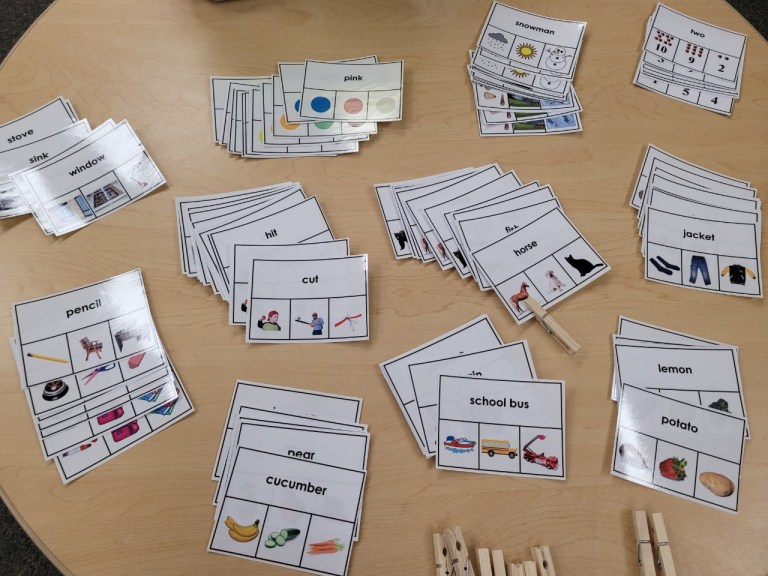 Simple Reading Activity for Students with Autism – Everyday Teaching ...