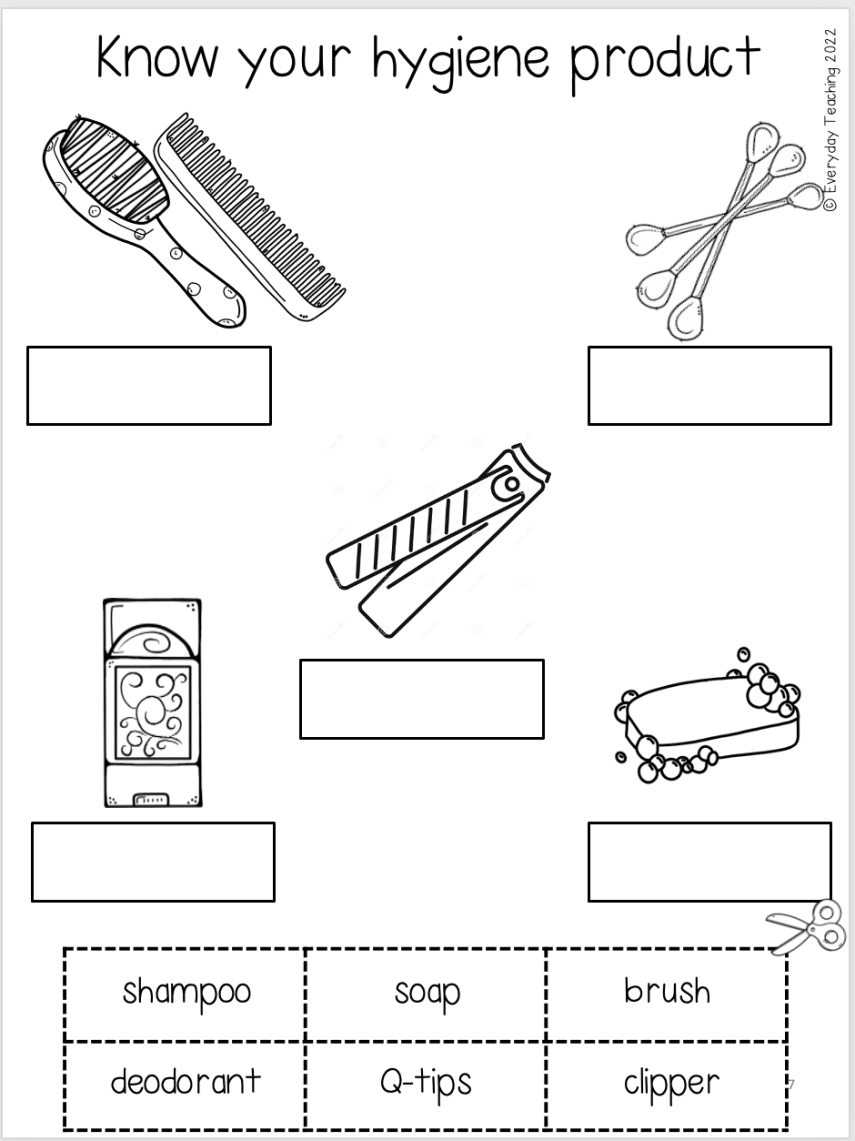 Hygiene Life Skills in Special Education – Everyday Teaching Autism ...